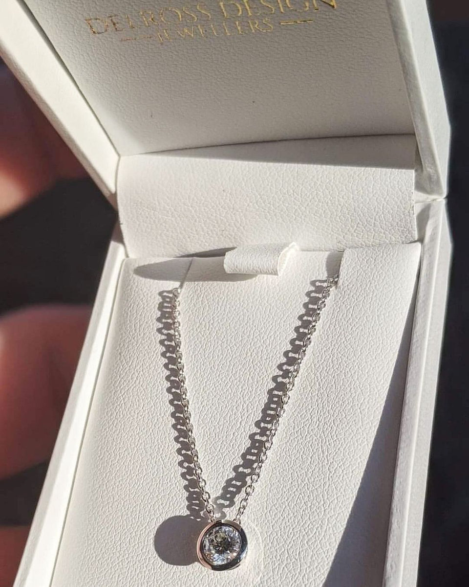 Diamond Slider Pendant Remodelled By Delross Jewellers